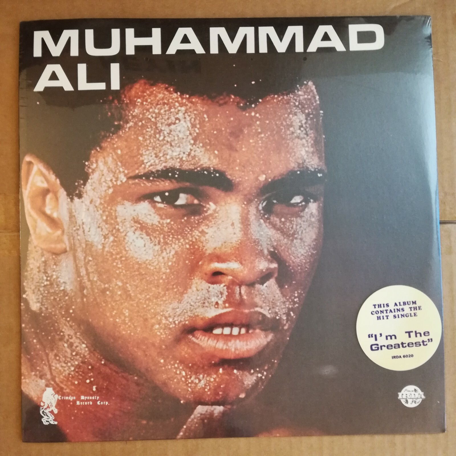 MUHAMMAD ALI I'm The Greatest! 1976 LP Crimson Dynasty IRDA LPN 6020 ...