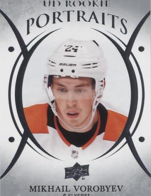 2018-19 Upper Deck - Ud Portraits Rookies Mikhail Vorobyev #P-67 (RC ...