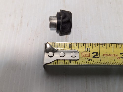 Lot of 16 Fuse Holder Cap Cap Only, Black, Threaded | eBay