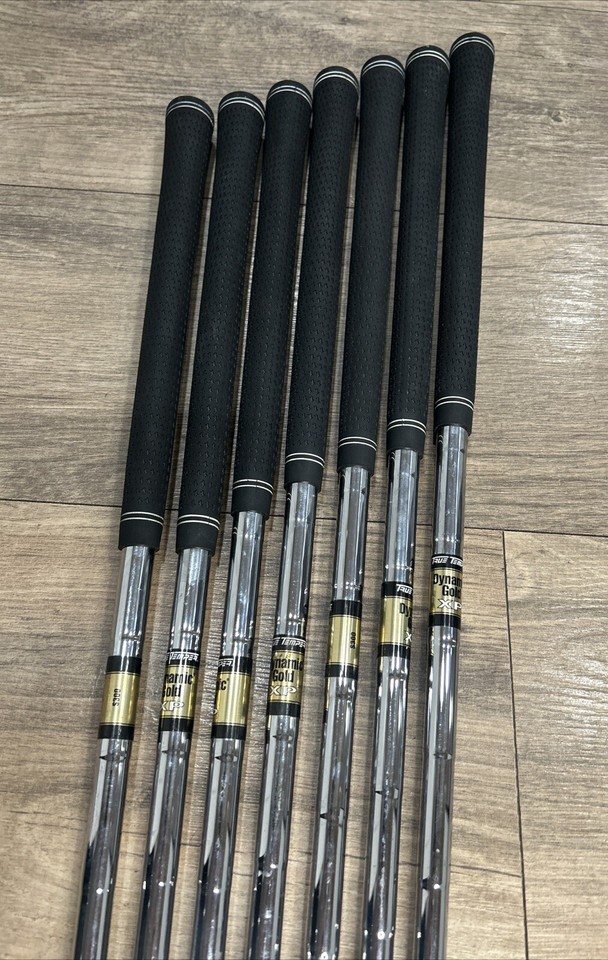True Temper Dynamic Gold XP S300 Steel Set Of 7 .355 5-GW Karma 360 ...