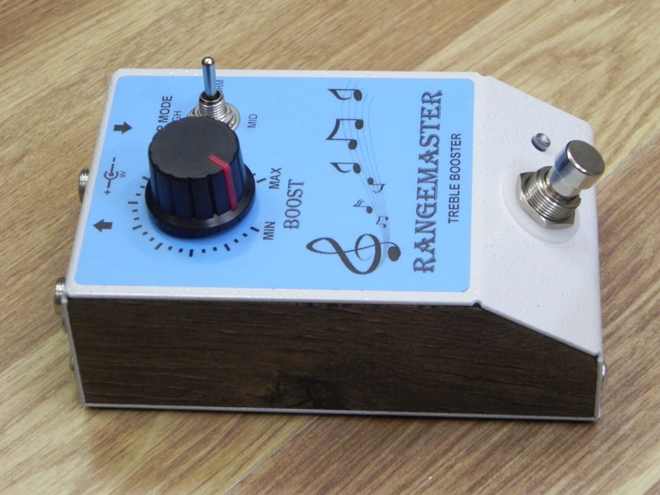 Rangemaster Treble Booster Guitar Pedal Germanium Vintage Style Clone ...
