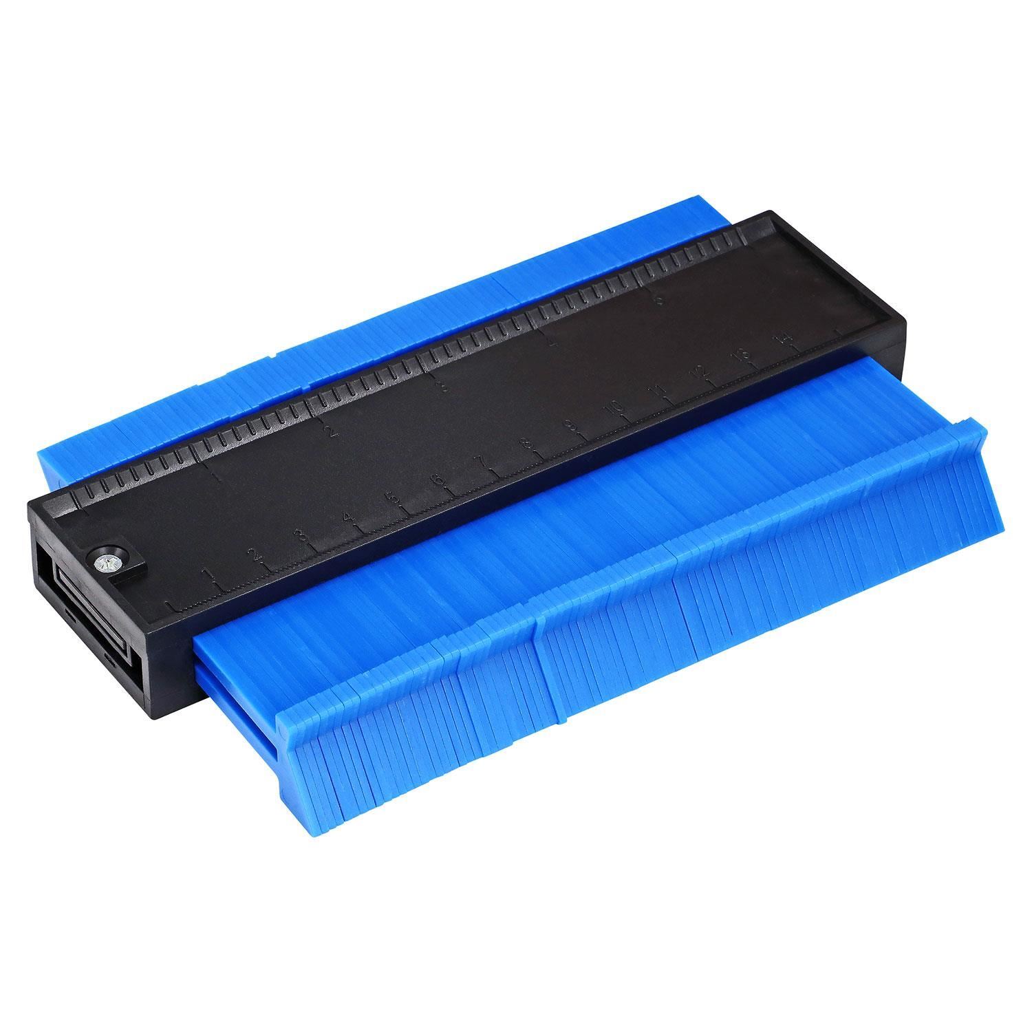 3 x Contour Gauge With Lock Profile Gauge Measure Ruler Contour ...