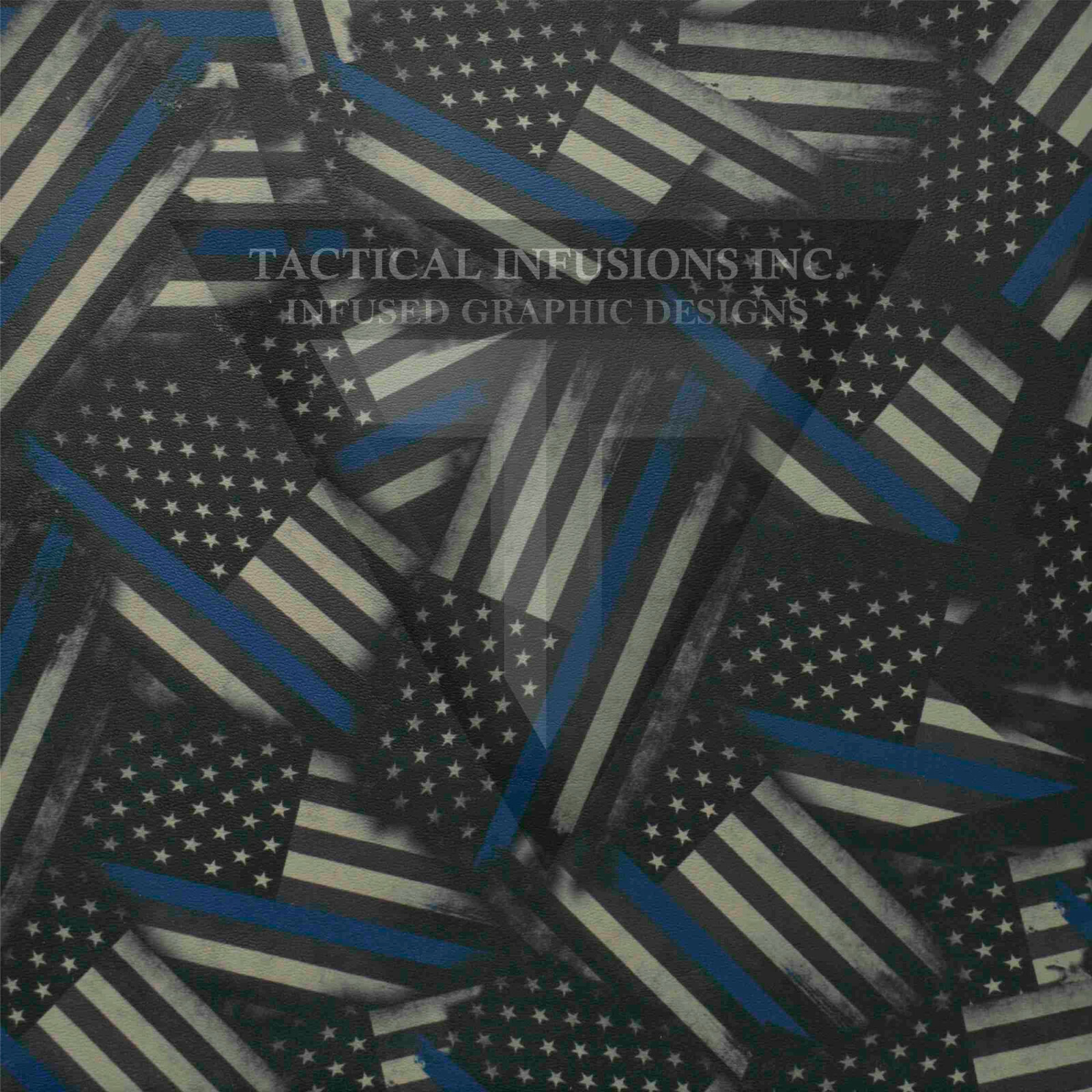 Kydex Infused Thin Blue Line Subdued Flag Pattern 7 7/8 X 7 7/8" | eBay