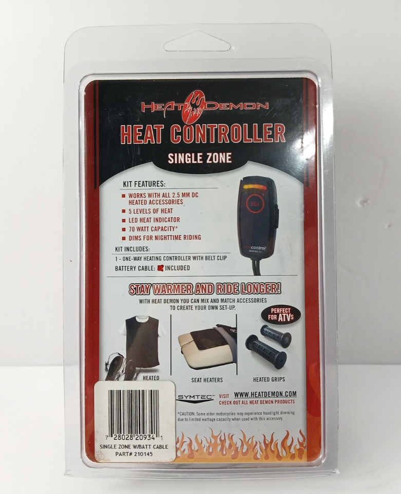 Symtec SINGLE ZONE HEAT CONTROLLER For All 2.5mm HEAT DEMON Accessories ...