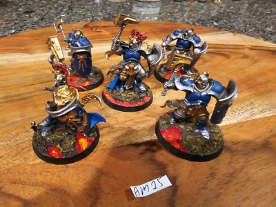 Warhammer Fantasy AOS Stormcast Eternals Liberators Painted x5 AM025 | eBay