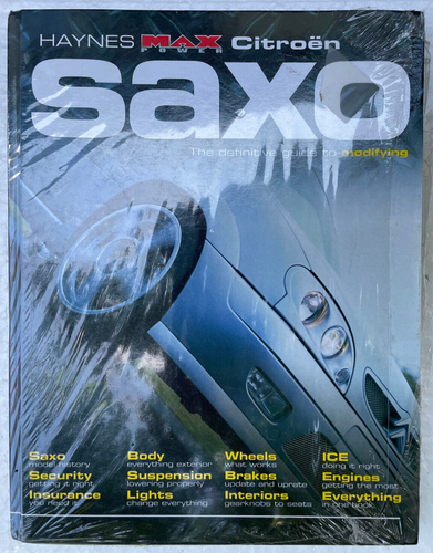 HAYNES 3908 Max Power Citroen Saxo Definitive Modifying Guide UNUSED ...