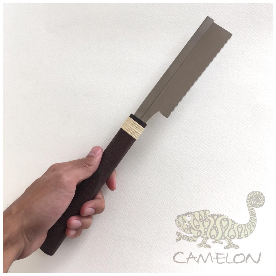 Japanese Wood Saw 120mm RYOBA MAWASHIBIKI KUGIHIKI KATABA DOZUKI ...