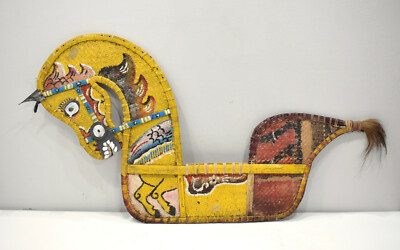 Java Trance Dance Horse Bamboo Hand Crafted Kuda Lumping Ceremonial ...