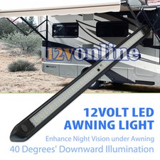 Lucidity 12v Volt LED Awning Light & Door Handle Caravan RV Motorhome ...