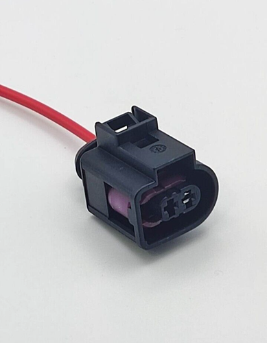 2 Pin 1 Wire Alternator Connector Prewired Plug For Ford Transit Bosch ...