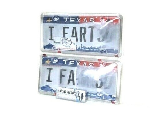 All NEW 2019 Anti Photo Camera Clear Blocker License Plate Cover + Bolt ...