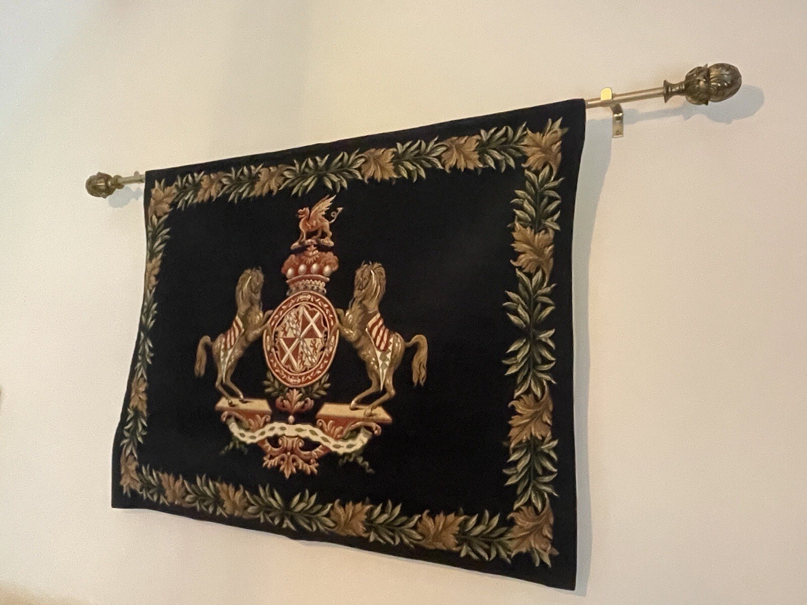 Heraldic Tapestry Wall Art Hanging Home Decor Width 90cm Drop 69cm ...