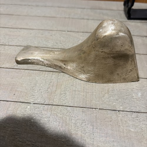 BRASS ANTIQUE LOFTING DUCK WHALE TAIL DRAFTING SPLINE 4 LB BOAT ...