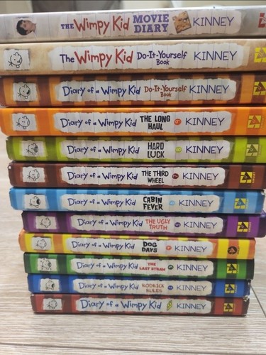 12 Diary of A Wimpy Kid Books Hardcover Lot | eBay