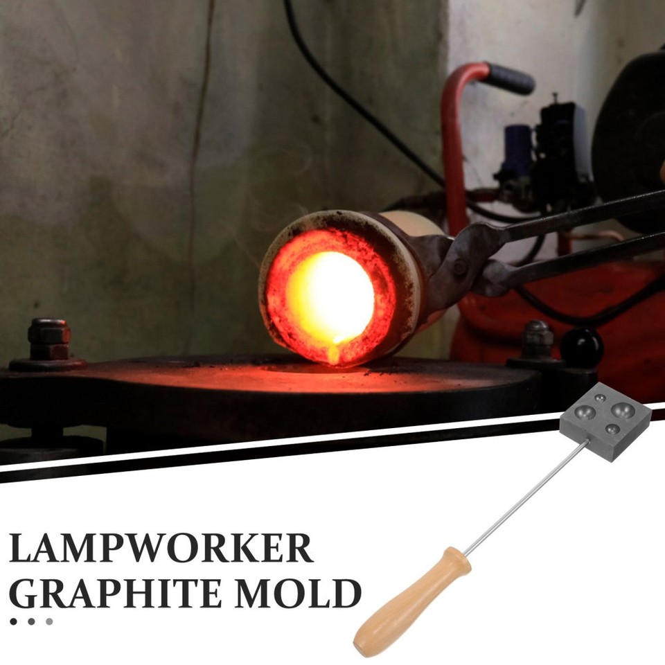 Copper Pyrography Work Mold Graphite Ingot Crucibles Molds Set Mould ...