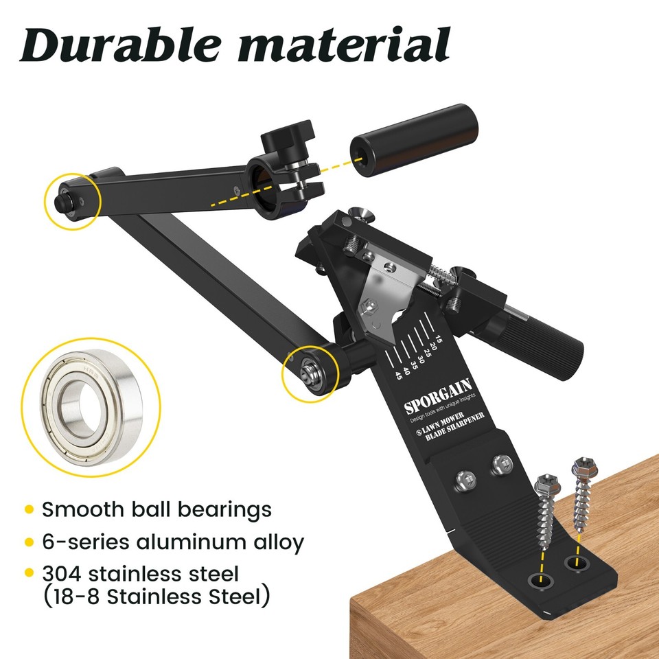 Lawn Mower Blade Sharpener&Lawn Mower Blade Balancer - Various Mower ...