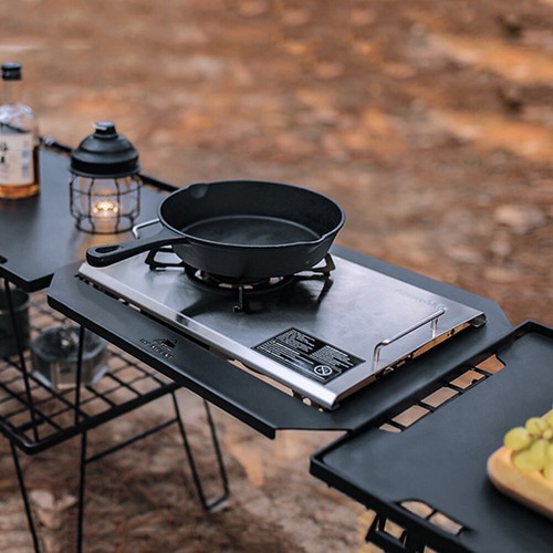 Grid Camping Table Linking Plate Portable Splicing Board (Black Style B ...