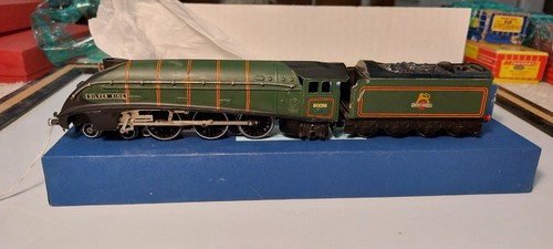Hornby Dublo 3 Rail Locomotive - Silver King Matte Green A4 with Tender ...