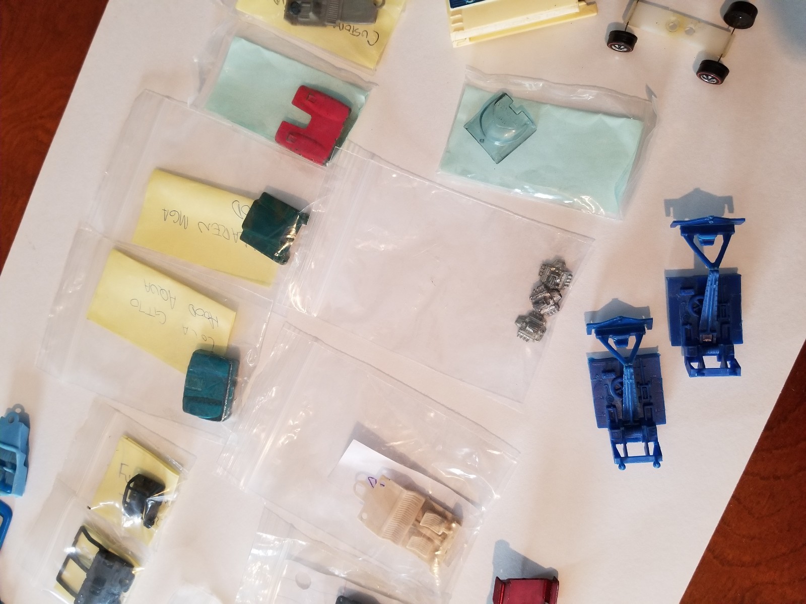 Hot Wheels Redline Original Parts Redlines Wheels Hoods Solid Axles ...