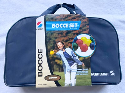 New Sportcraft Bocce Ball Set - Model 01019 | eBay
