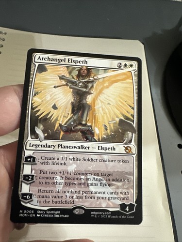 MTG Archangel Elspeth March of the Machine 0006 Regular Mythic | eBay