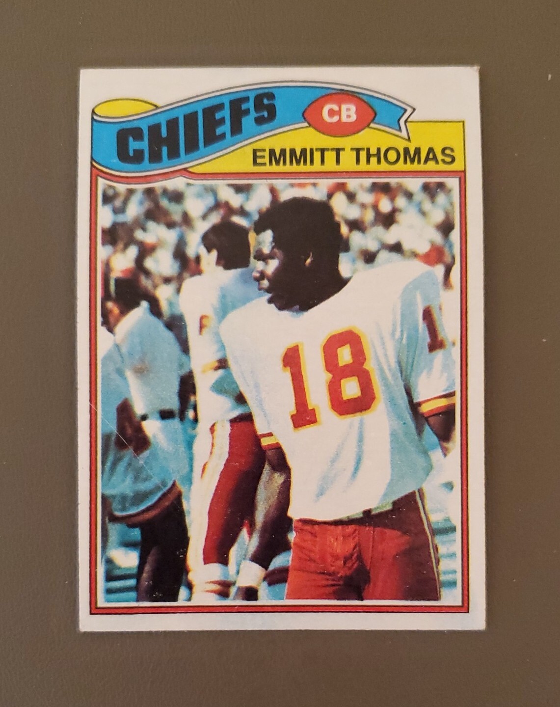1977 Topps Emmitt Thomas #129 Kansas City Chiefs Football Card | eBay