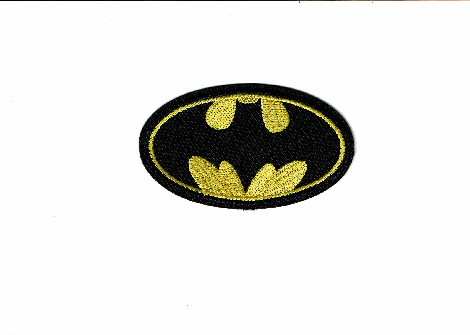 4" Batman Patch Embroidered Iron On Patches Logo bat man 2.25" X 3.75 ...