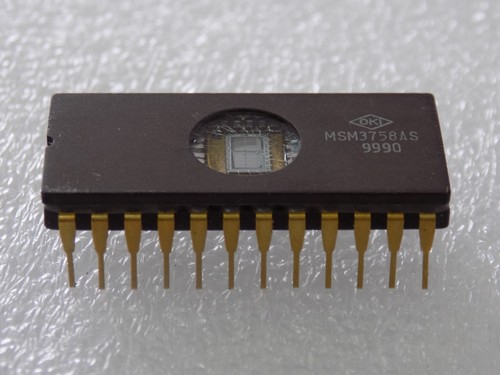 1x OKI MSM3758AS UV-Erasable PROM Memory IC ( EPROMs , EEPROMs ...