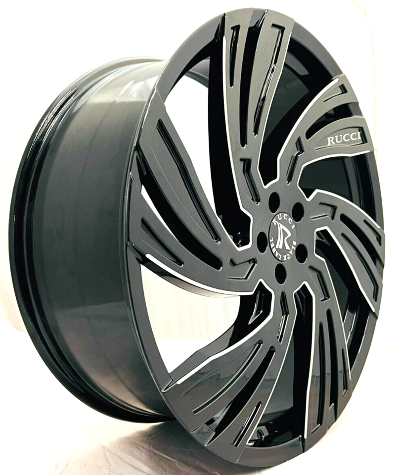 RUCCI BLACK LABEL BOLT PATTERN 5X115 SIZE 24X10" | eBay