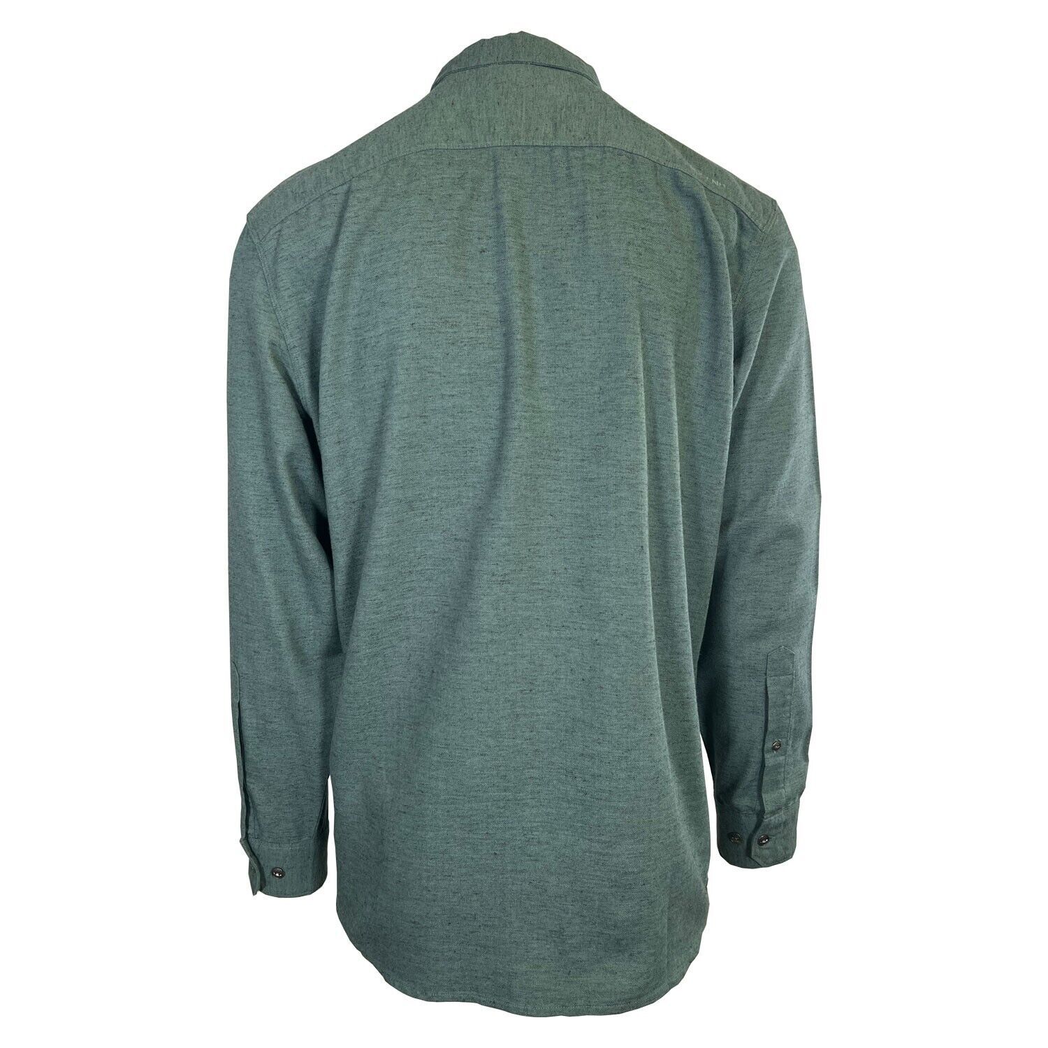 Ascend Men's Sea Pine Shirt Herringbone Slub Long Sleeve (S03) | eBay