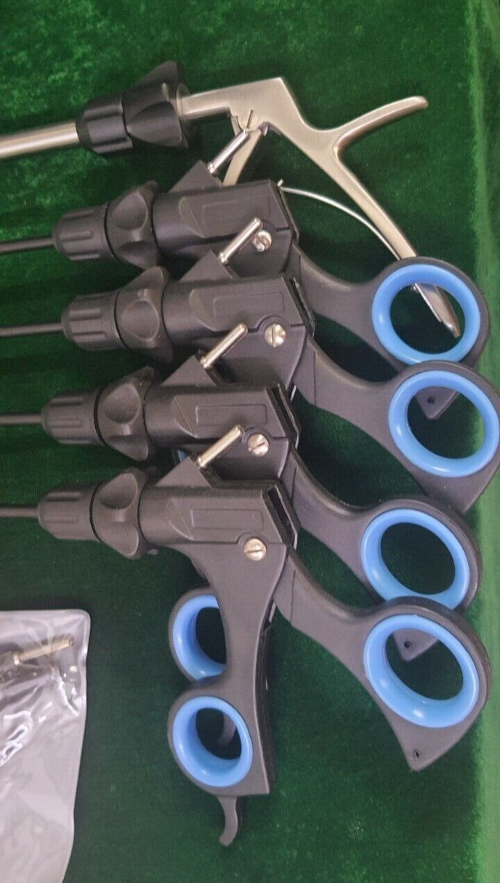 19pc Laparoscopic Surgery Set 5mmx330mm Endoscopy Reusable Surgical ...