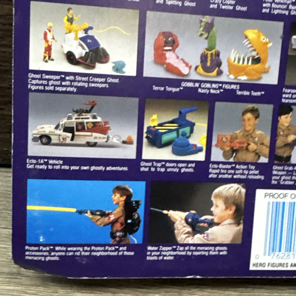 Vintage The Real Ghostbusters Slimed Heroes Louis Tully Kenner 1986 ...