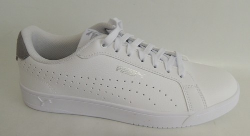 NEU Puma Grounded Perf Größe 42 Herren Sneaker Schuhe 398418-05 WHITE ...