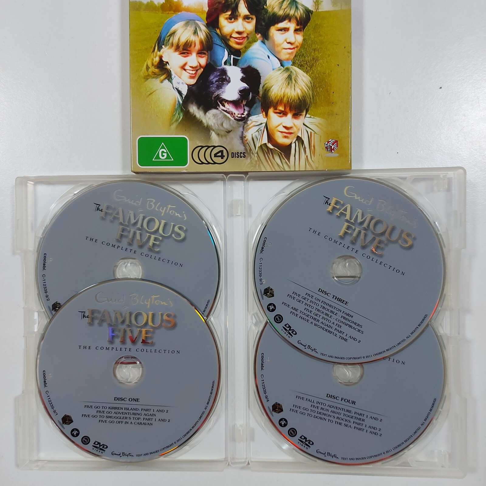 The+Famous+Five+-+The+Complete+Collection+%28DVD%2C+1978%29 for sale ...