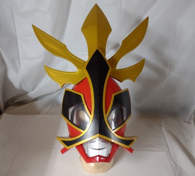 BANDAI 2012 POWER RANGERS SAMURAI SHOGUN DELUXE RED RANGER MASK HAS ...