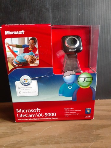 Microsoft lifecam vx-5000 web cam New SEALED nib 882224686211 | eBay