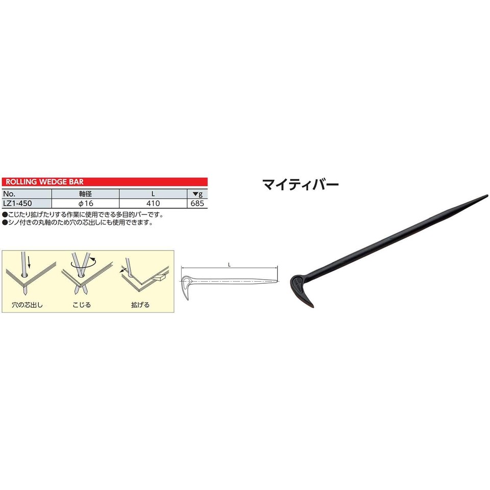 Kyoto Machine Tool (KTC) Rolling Wedge Bar LZ1-450 | eBay