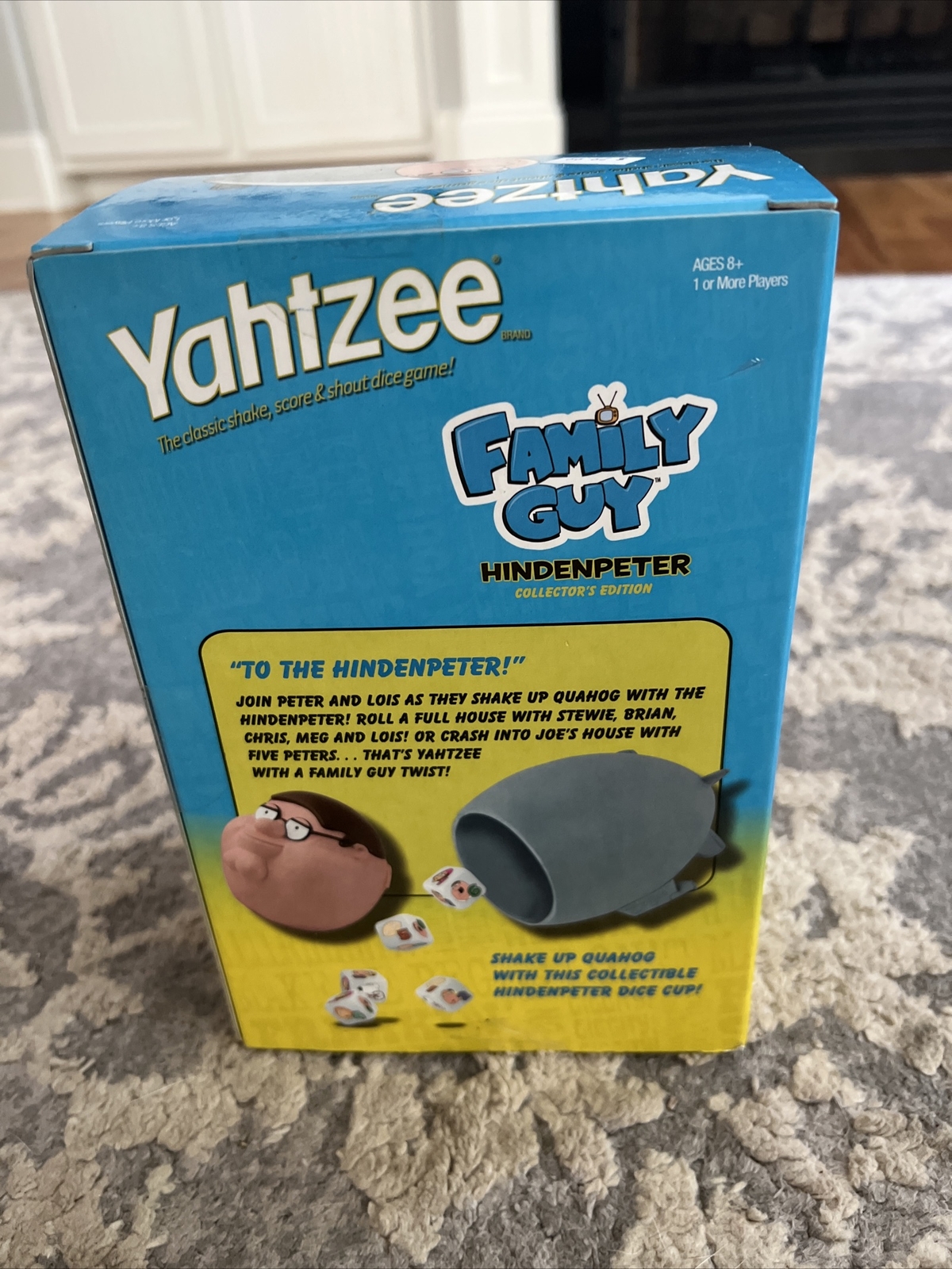 Family Guy Yahtzee Hindenpeter 2011 Collector's Edition by Hasbro for ...