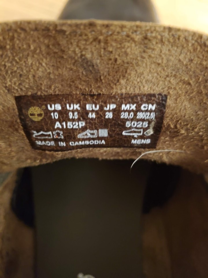 Timberland Revenia Brown Leather Chukka (Desert Boot) Mens Sz 10 | eBay