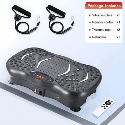 Power Vibration Plate Vibrating Machine Platform Exercise Body Shaker ...