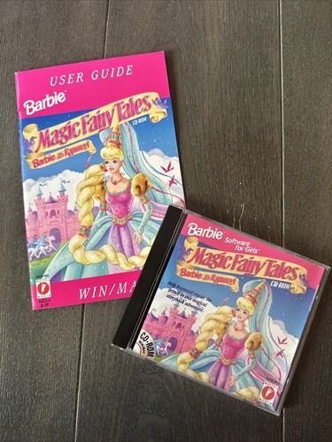 Barbie Software for Girls Magic Fairy Tales Barbie as Rapunzel CD-ROM ...