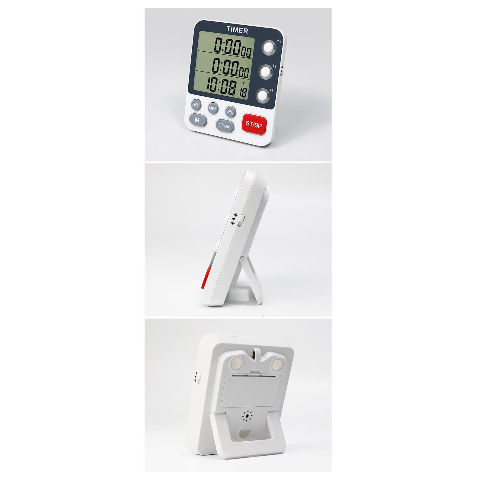 Household Digital Timer Three Channels LCD Digital Screen Time Control ...