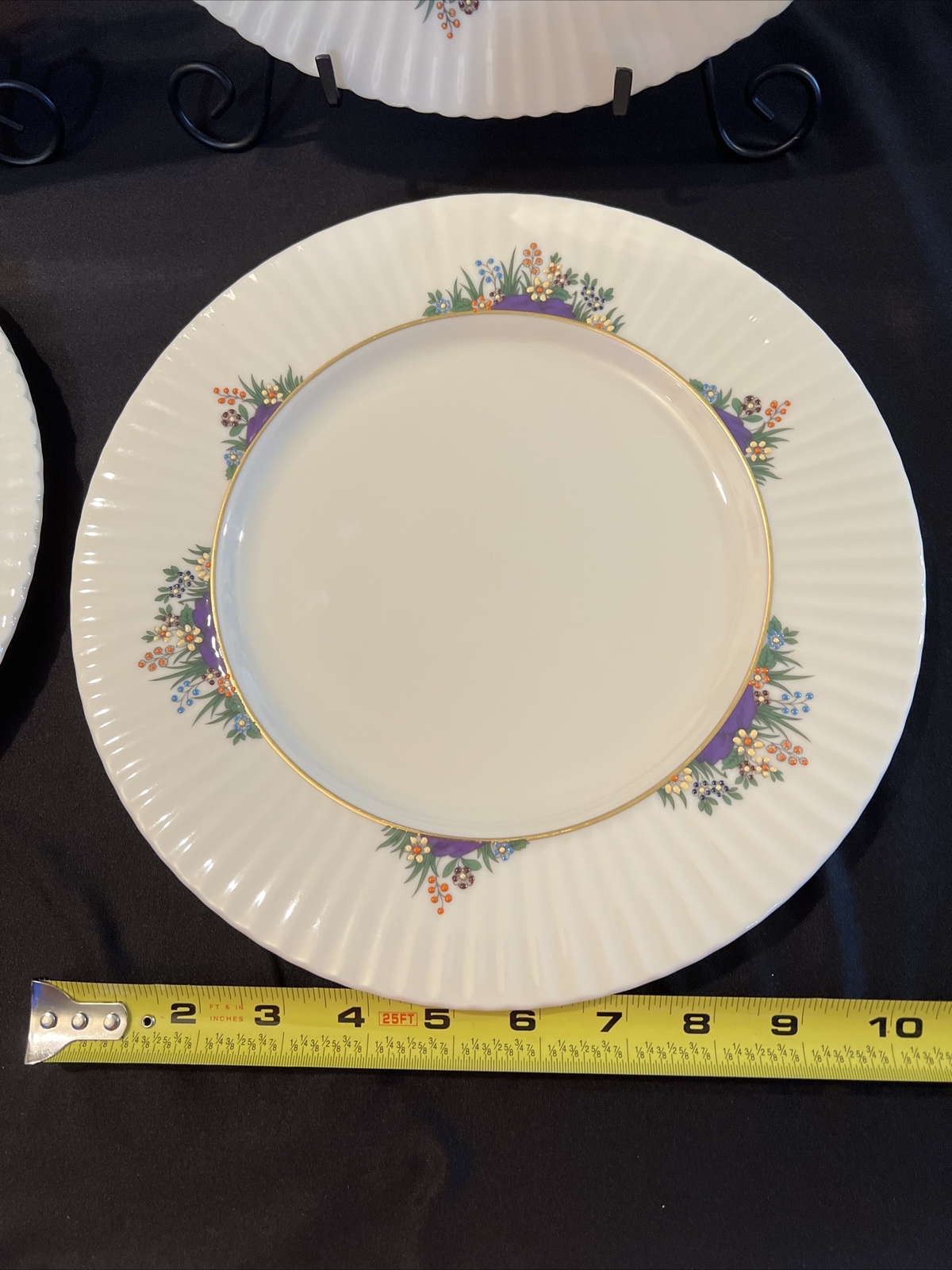 VTG (1) ONE LENOX D/C RUTLEDGE COLLECTION DINNER PLATE 11" EA SOLD ...
