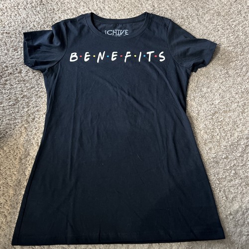 chive tees Benefits Women's Tshirt Great Condition Size Medium | eBay