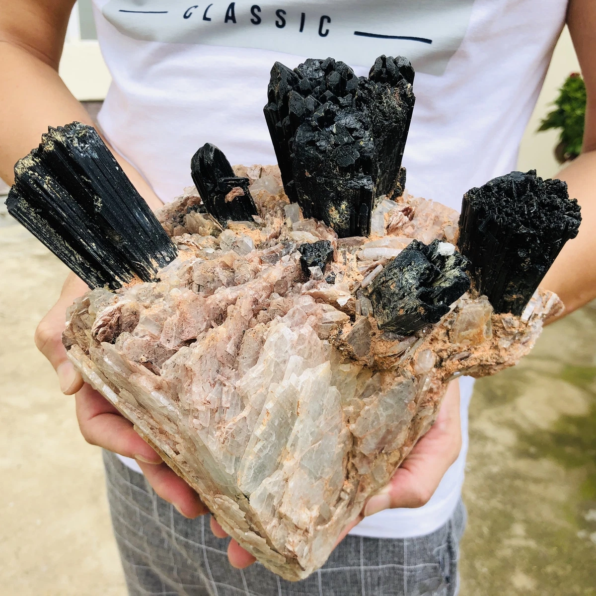 Raw Tourmaline Cluster