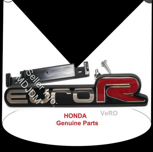 Oem Honda Euro R Emblem 75732-SEA-R01, Fits 05-06 ACCORD CL Front ...