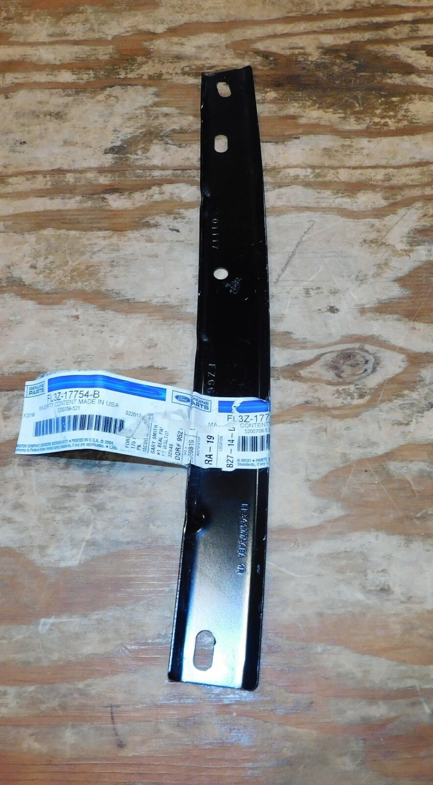 2015-2017 F-150 RH Front Bumper Mounting Bracket FL3Z-17754-B OEM New ...