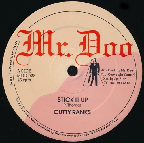 Cutty Ranks - Stick It Up, 12", (vinile) | eBay
