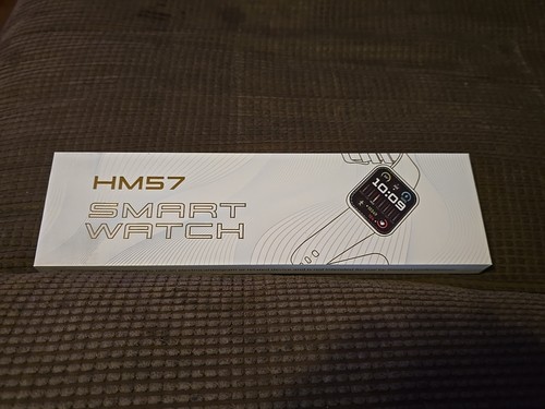 HM57 Smart Watch With Charging Cord, Sliver Band | eBay