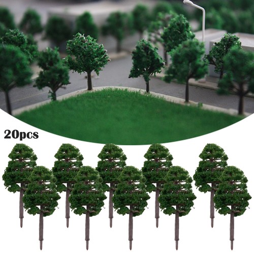 Miniature Model Trees Scenery Street Railway Diorama Garden Decoration ...